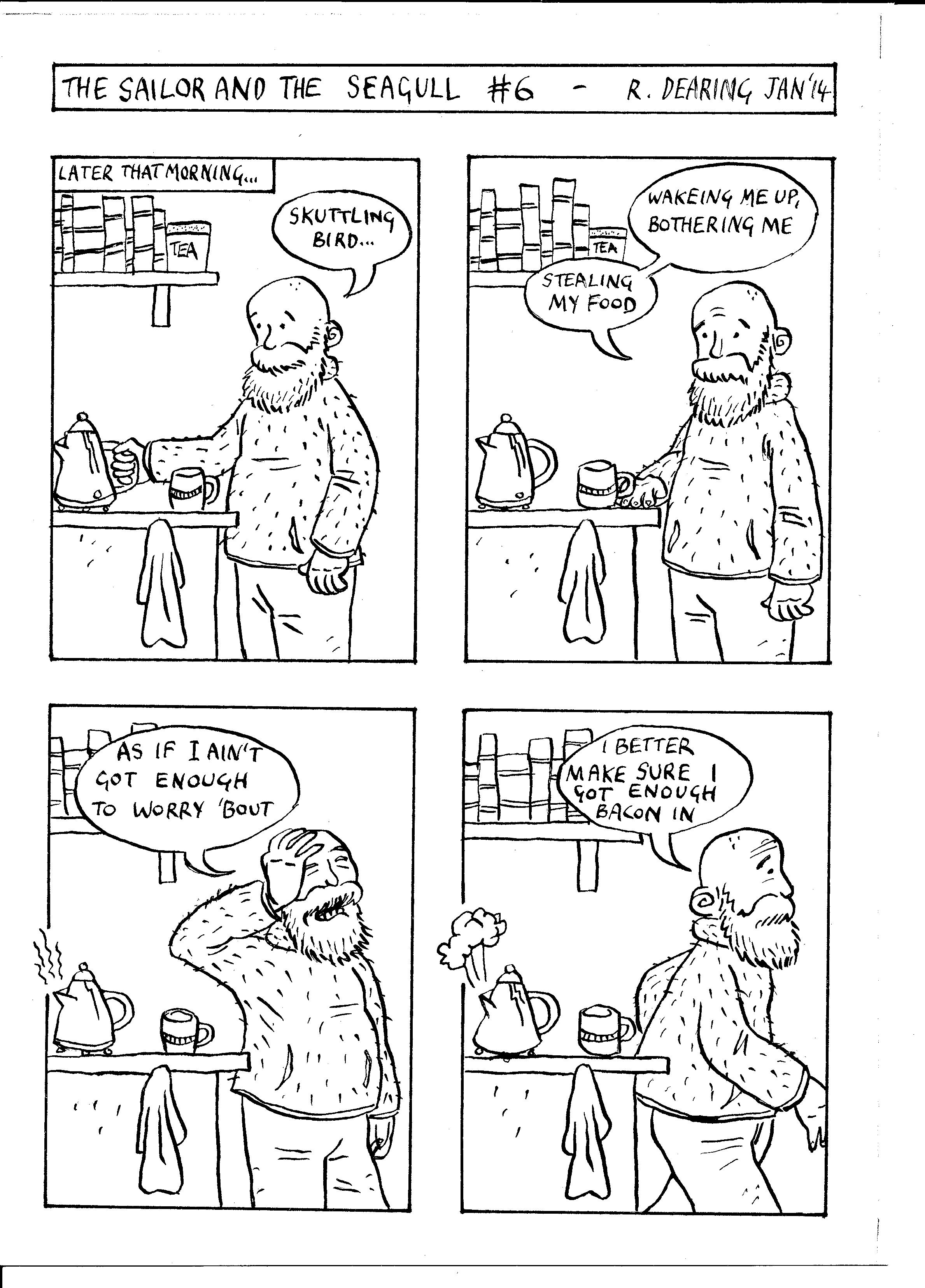 SAILOR AND THE SEAGULL – Richard Dearing