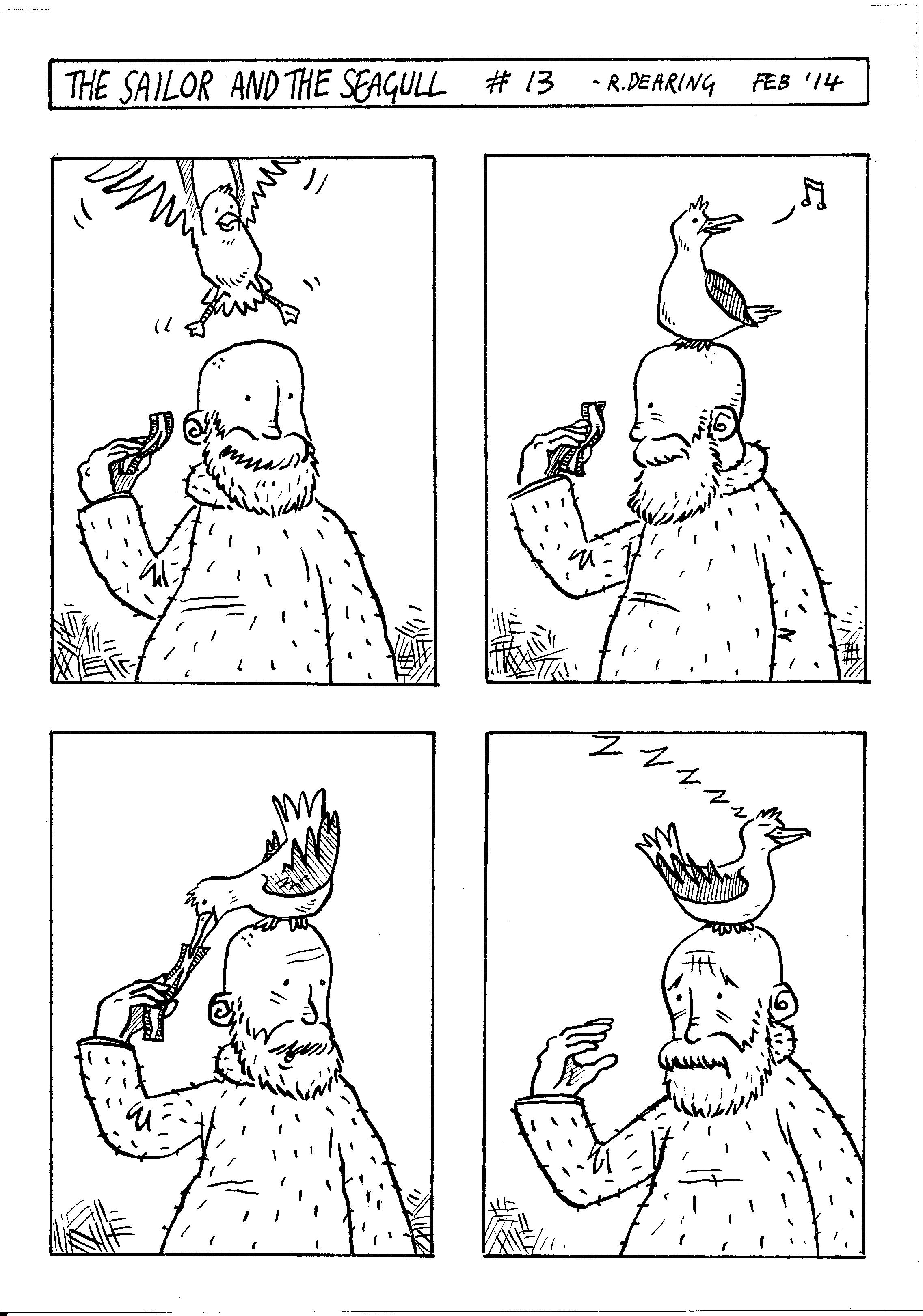 SAILOR AND THE SEAGULL – Richard Dearing